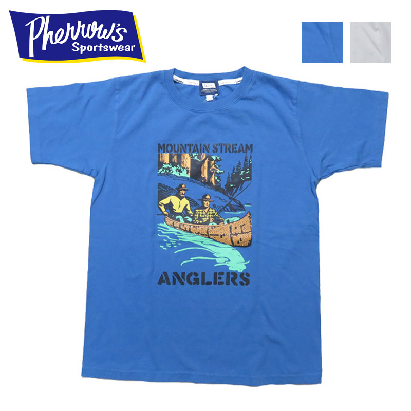 Pherrow's フェローズ PHERROW'S 半袖 プリントTシャツ 「MOUNTAIN STREAM 」25S-PT12【2025年春夏新作】 : EARTH MARKET - 通販 ...