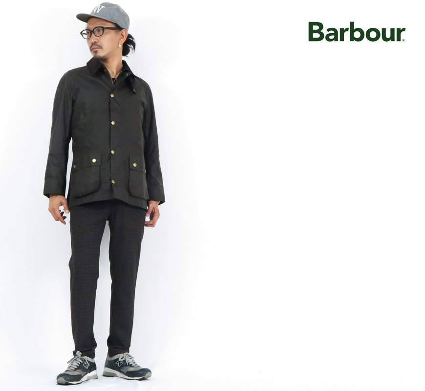 Barbour（バブアー） APAC ASHBY WAXED COTTON アシュビー スリム
