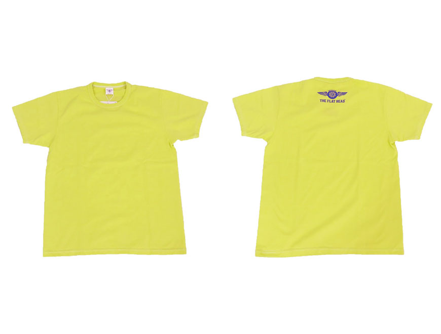 The Flat Head フラットヘッド THE FLAT HEAD 半袖 Tシャツ SMALL FLYING WHEEL FN-THC ...