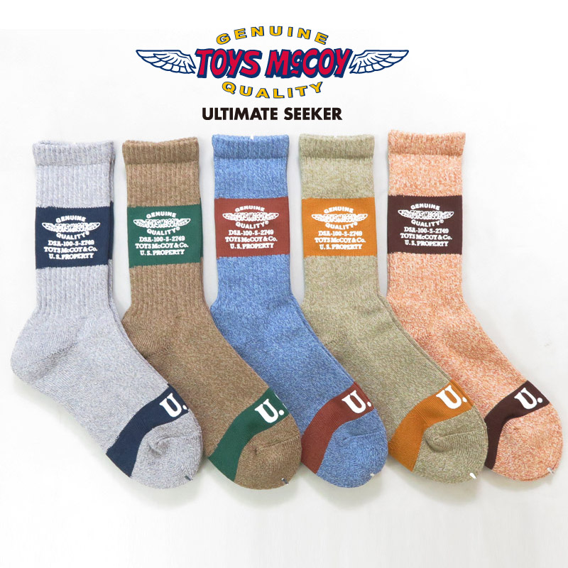TOYS McCOY トイズマッコイTOYSMcCOY ソックス CUSHON SOLE SOCKS "TOYS ＆ CO" TMA2517 ...