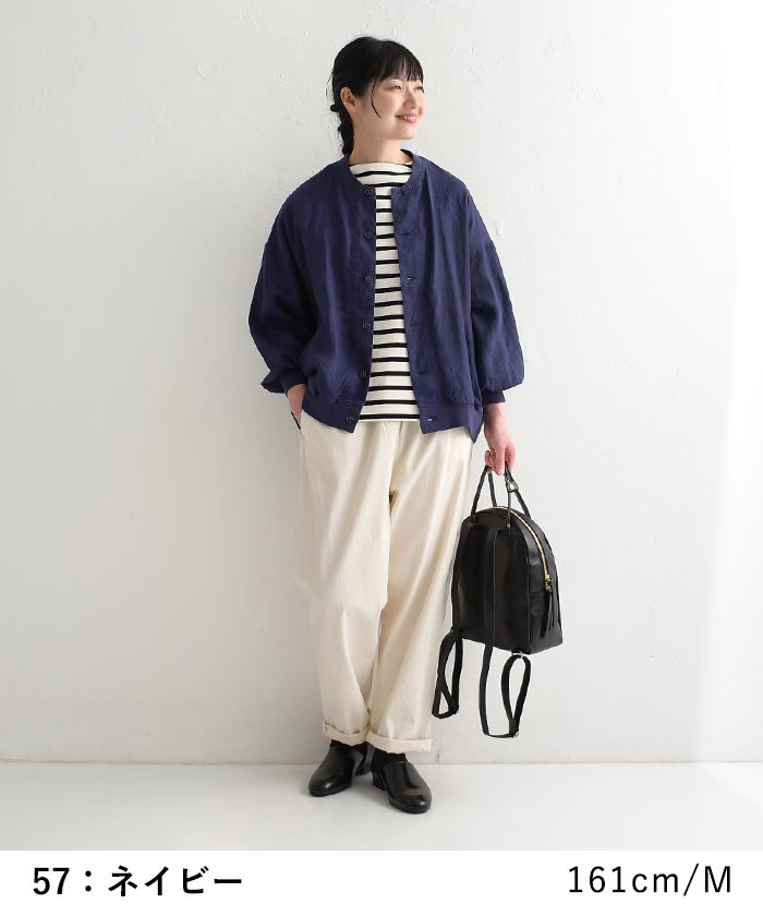 ブルゾン ライトアウター 秋 大きいサイズ 羽織り ゆったり ラフ 長袖 麻100％ 24AW0816, :e4284:ecoloco - 通販 - Yahoo!ショッピング