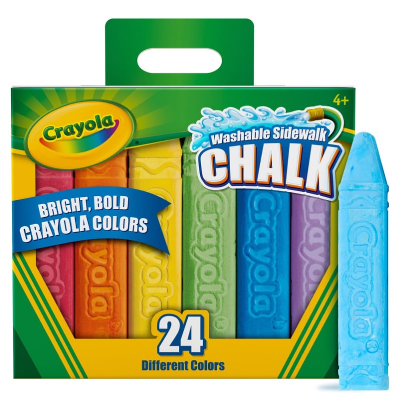 クレヨラ Crayola 【チョーク 水でおとせる ジャンボチョーク 24色】 512024 正規品 : ドリームブロッサム - 通販 ...