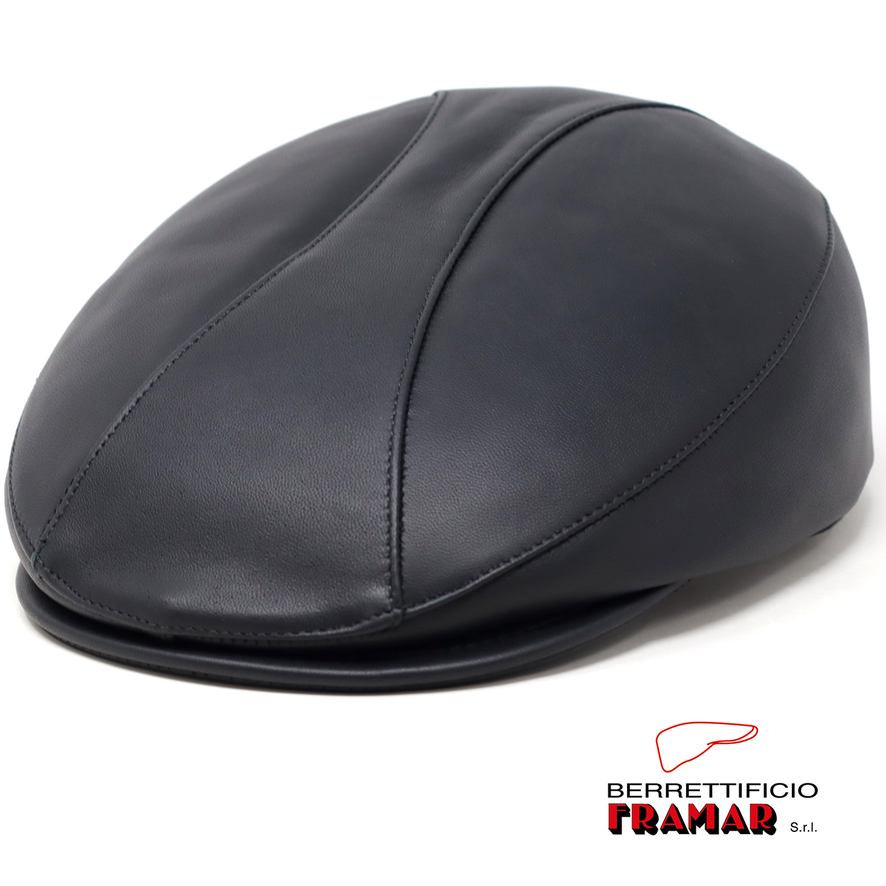 本革 FRAMAR レザー ハンチング 帽子 メンズ レディース 羊皮