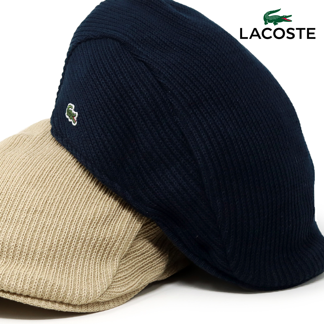 LACOSTE ラコステ ハンチング メンズ 春夏 帽子 ニット レディース ワニ マーク 送料無料 サマーニット コットン : ELEHELM帽子通販専門店 - 通販 - Yahoo!ショッピング