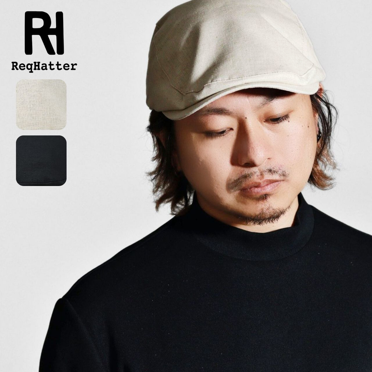 ReqHatter ハンチング 帽子 メンズ 大きいサイズ 送料無料 麻 綿 ハンチング帽 レックハッター 春夏 涼しい 薄手 男女兼用 手洗い可能 メッシュ : ELEHELM帽子通販専門店 ...