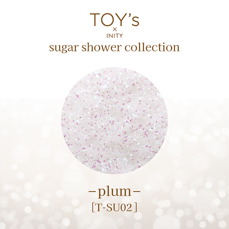 TOY's × INITY トイズバイアイニティ シュガーシャワーコレクション 2g 3色からご選択 SU01 クリスタル SU02 プラム ...