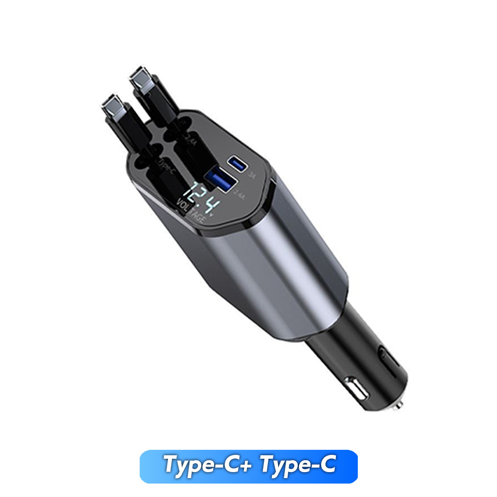 カーチャージャー 充電器 車用 シガーソケット 急速充電 usb iphone typec lightning android スマホ 120W : Elephant-Japan Yahoo ...