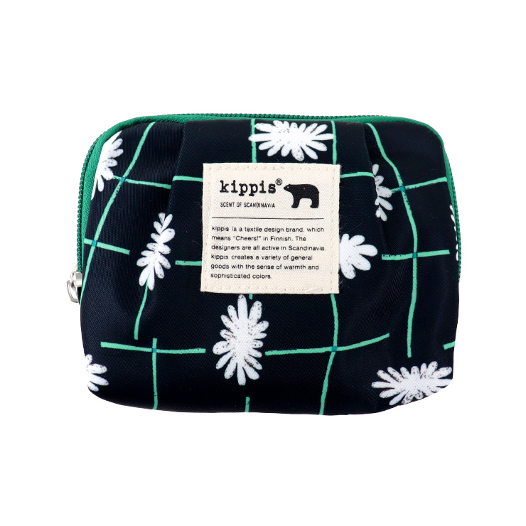 kippis ティッシュポーチ ティッシュケース 化粧ポーチ おしゃれ 北欧 可愛い 小物入れ ブランド キッピス 251-KEKP348 タック入りティッシュポーチ : EMI SHOP ...