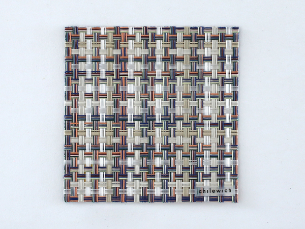 【chilewich】Basketweave COASTER (056:BonBon) 31249 【メール便配送 可 】 :31249 ...