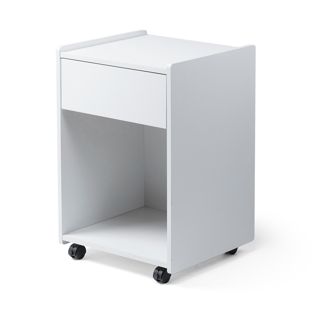 ベッドサイドテーブル ナイトテーブル キャスター付き 可動式 引き出し ウッド おしゃれ EEX-WG15 : eex-wg15 : イーサプライ ヤフー店 - 通販 - Yahoo!ショッピング