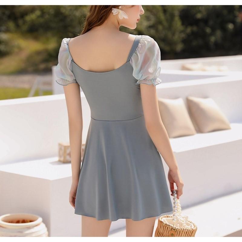 水着 レディース 体型カバー オトナ女子 可愛い 韓国 セパレート 体型