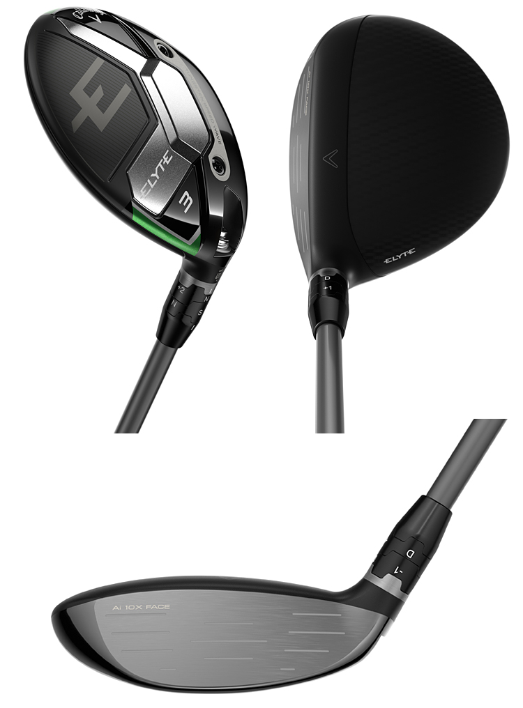 【レフティー（左用）】キャロウェイ ELYTE フェアウェイウッド VENTUS GREEN 50 for Callaway カーボンシャフト 2025年モデル[日本仕様][Callaway][エリート] Callaway（キャロウェイ） 日本正規品 ELYTE エリート フェアウェイ