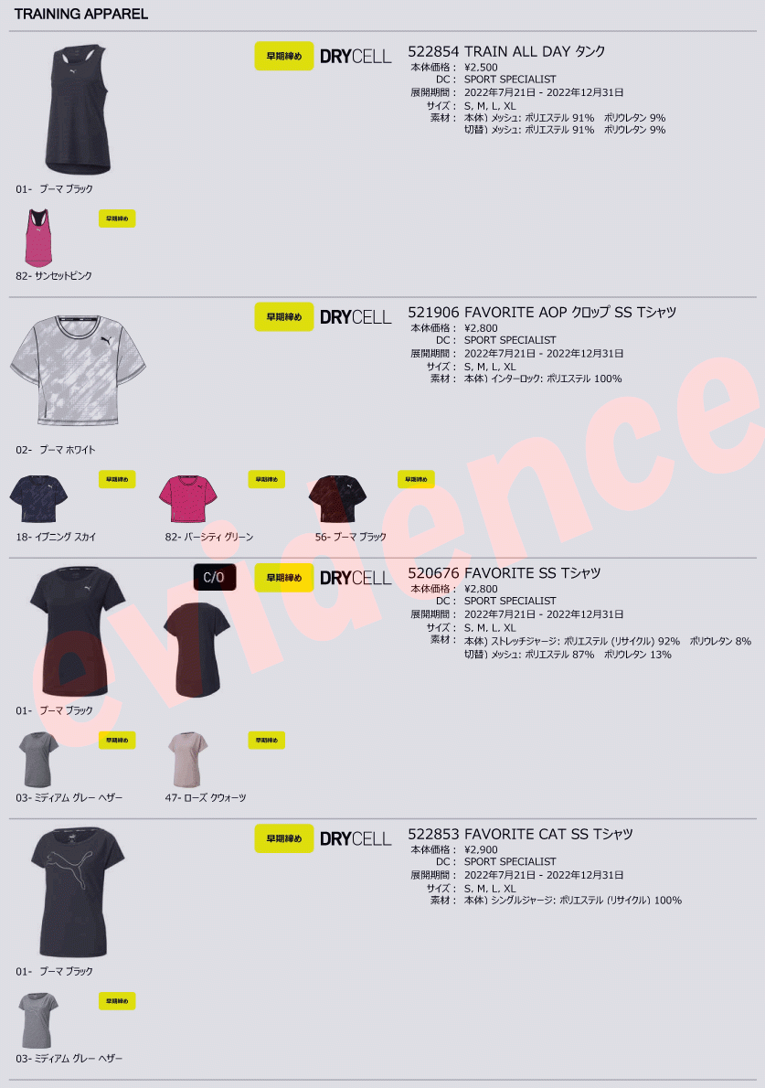 メール便送料無料 プーマ FAVORITE AOP クロップ SS Tシャツ 521906-56 レディース : 521906-56 : イー ...