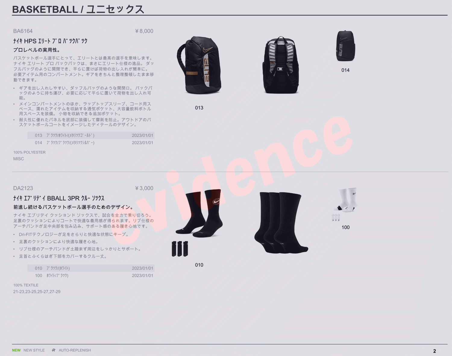 NIKE ナイキ エブリデイ BBALL 3PR クルー ソックス DA2123-100 メンズ メール便送料無料 : イーゾーン スポーツ ...