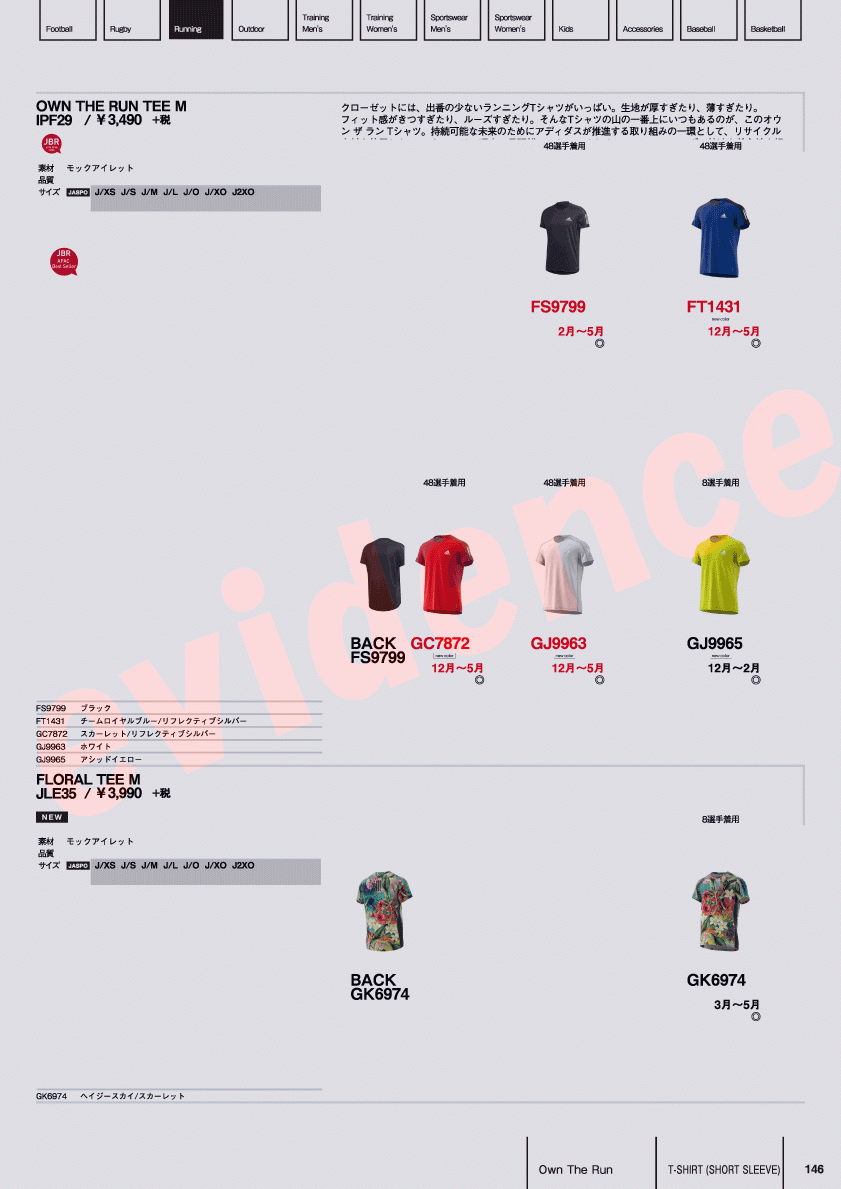 adidas アディダス OWN THE RUN TEE M IPF29-FS9799 メンズ メール便送料無料 : イーゾーン スポーツ ...
