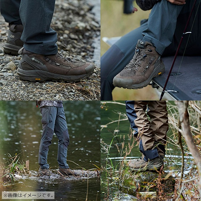 ダイワ  DS-3301G ダイワ FOGLER GORE-TEX ハイカット  28  ブラック DAIWA（ダイワ） 【取り寄せ商品】 DS-3301G (ブラック／28.0) FOGLER