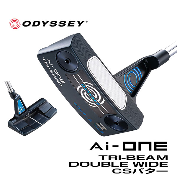 オデッセイ ゴルフ AI-ONE TRI-BEAM DOUBLE WIDE CS パター :od-ai1-tb-dcs:F-NET GOLF ...
