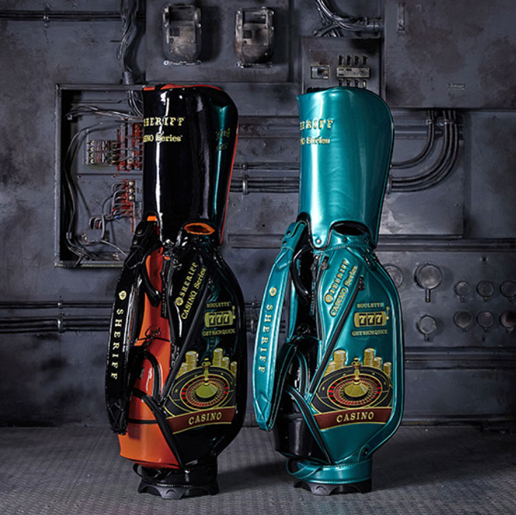 SHERIFF シェリフ ゴルフ SCA-010CB カジノシリーズ キャディバッグ : F-NET GOLF Yahoo!店 - 通販 - Yahoo!ショッピング