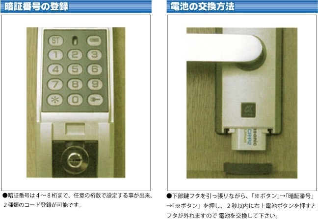 アルファ edロック 電池式暗証番号錠 :yalfa:鍵と防犯専門店 ファインセキュア - 通販 - Yahoo!ショッピング