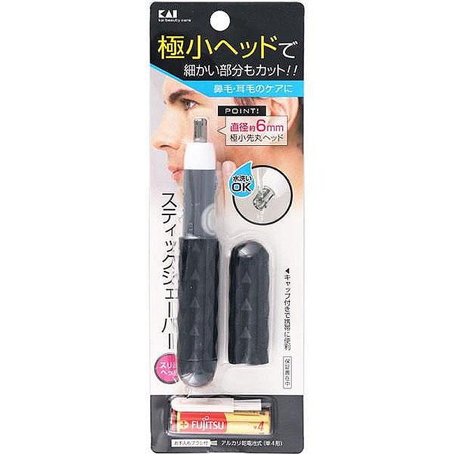 貝印 スティック シェーバー スリムヘッド シェーバー 剃刀 カミソリ