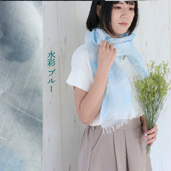 接触冷感 抗菌 防臭 麻 ストール 新柄 uv 紫外線 日焼け 対策 日本製 linen ギフト プレゼント :6638:DAIGO - 通販 - Yahoo!ショッピング