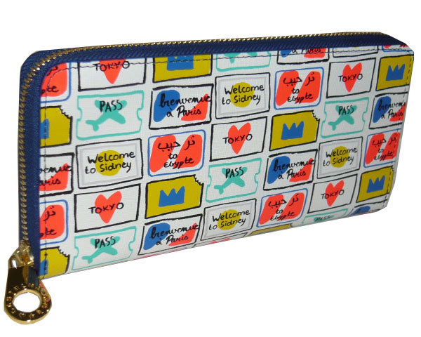 CASTELBAJAC（カステルバジャック） ラウンドファスナー 長財布 BELL