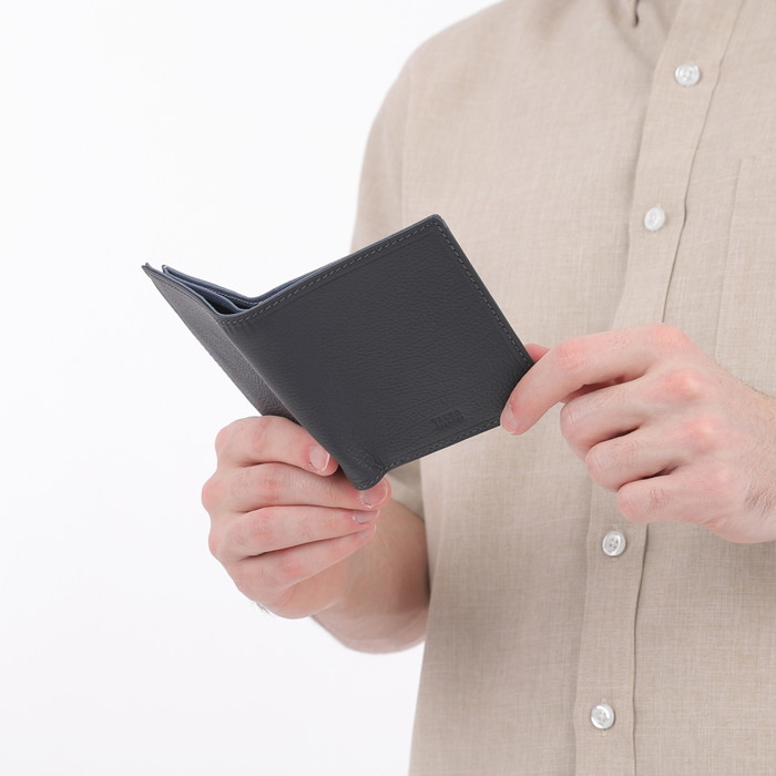 TAKEO KIKUCHI タケオキクチ クォーター 二つ折り財布 純札 カード段8