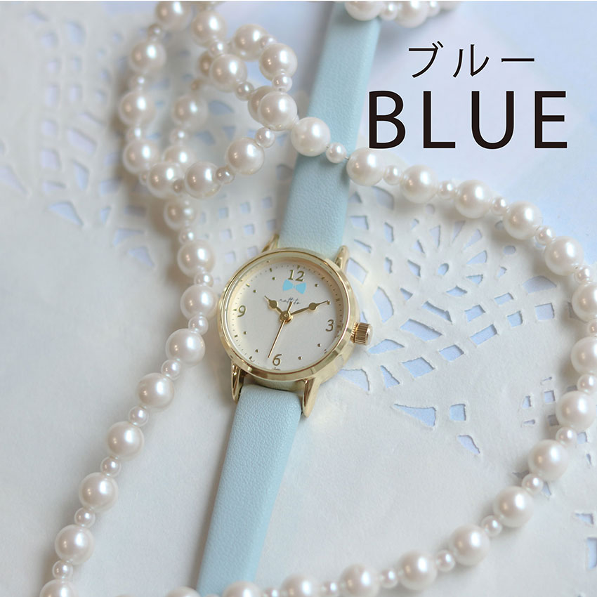 field work 腕時計 レディース 革ベルト キュン リボン かわいい パステル 可愛い 小物 通勤 通学 キッズ フィールドワーク 10代 20代 30代 : フィールドワークヤフー店 ...