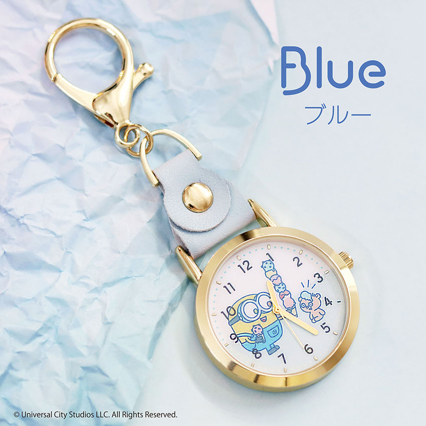field work 腕時計 時計 キーチェーン レディース キッズ ミニオンズ minions ボブ ティム ペールカラー 小さめ プレゼント 高品質 可愛い 見やすい 手頃 ...