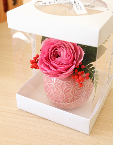 クリアボックス Mサイズ :cbox-m:プリザーブドフラワーFine - 通販 - Yahoo!ショッピング