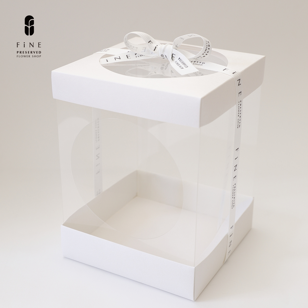 クリアボックス Mサイズ :cbox-m:プリザーブドフラワーFine - 通販 - Yahoo!ショッピング