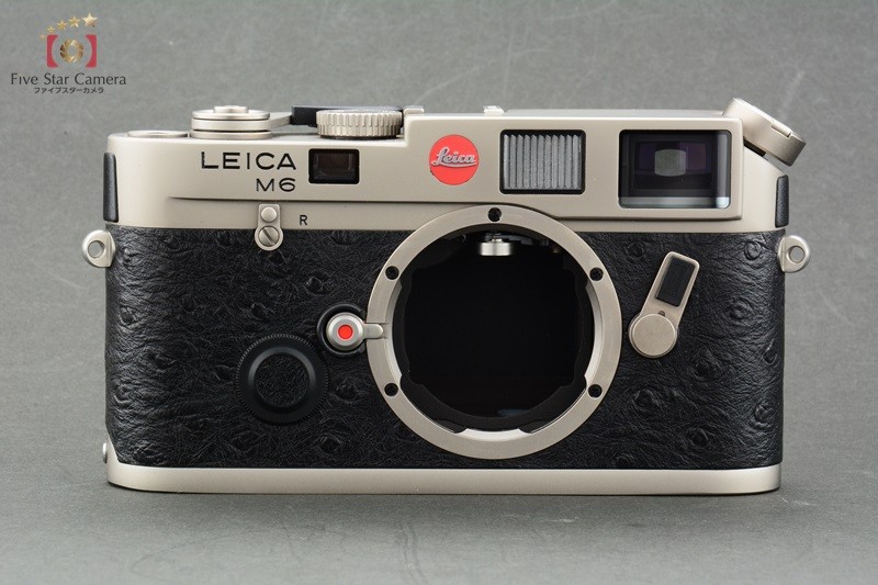 ライカ 【中古】Leica M6 チタン レンジファインダーフィルム ライカ 【中古】Leica M6 チタン レンジファインダーフィルム
