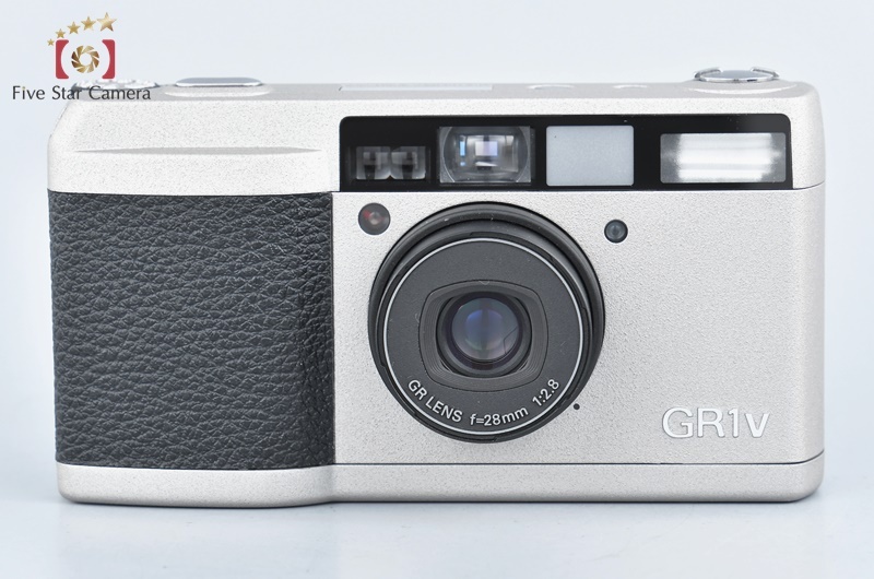 リコー 【中古】RICOH GR1v シルバー コンパクトフィルムカメラ リコー 【中古】RICOH GR1v シルバー コンパクトフィルムカメラ