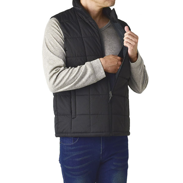 着るホカロン 中綿ベスト メンズ ホカロンベスト ジレ 保温機能中わた アウター 新作 A0D :a0d:FLAG ON CREW - 通販 - Yahoo!ショッピング