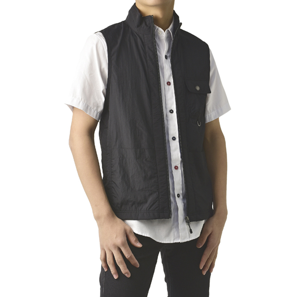 FIRST DOWN 最終処分 FIRSTDOWN thebasic ファーストダウン メンズ ナイロンベスト 抗菌防臭 メッシュ ワッシャー加工 軽量 X2O セール【パケ1】 ポイント利用 ...