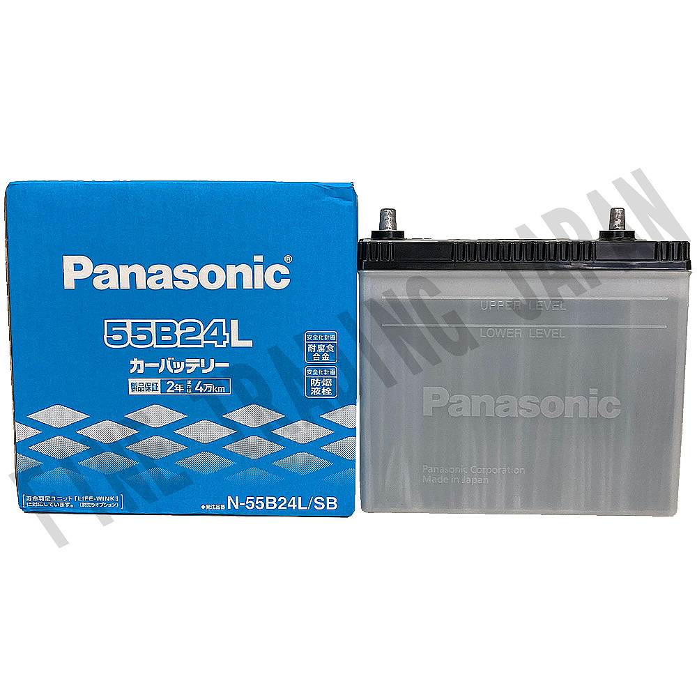 バッテリー パナソニック 55B24L ホンダ HR-V GF-GH1 H10/9-H13/7 【H04006 ...