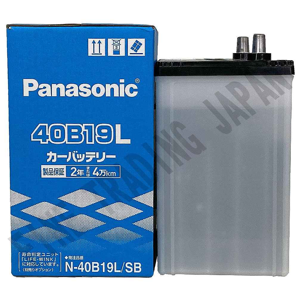 バッテリー パナソニック 40B19L 日産 ADバン UB-VY11 H14/8-H16/5 N-40B19L/SB 【H04006】 : mbtpn40b19lsb-962 : Car ...