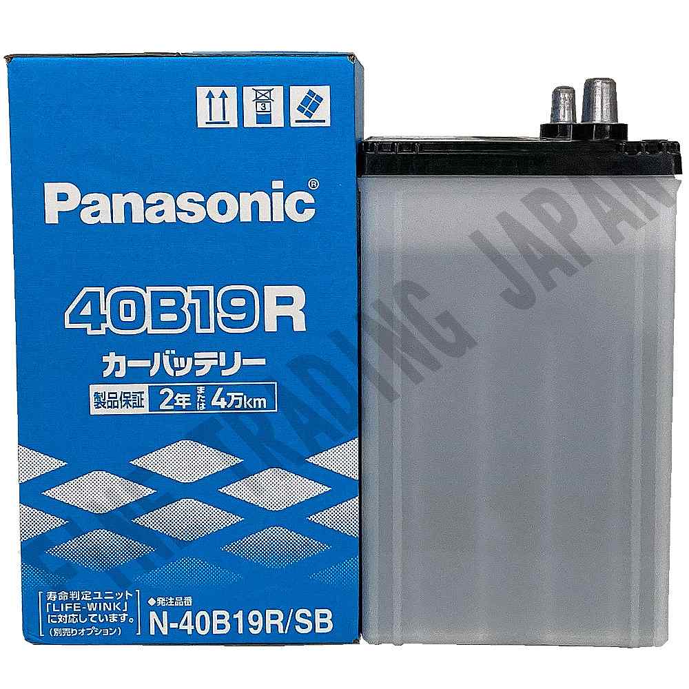 SB バッテリー パナソニック 40B19R ホンダ ライフ GF-JB1 H10/10-H13/5 【H04006】 : Car Hit. - 通販 - Yahoo!ショッピング