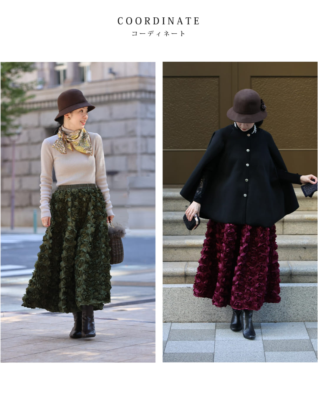 寄り添う花コサージュのクラシカルハット : CAWAII - 通販 - Yahoo