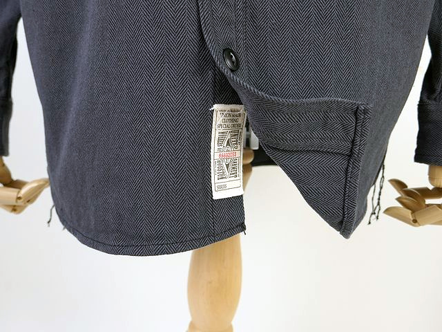 送料無料 HOUSTON ヒューストン ヘリンボーンビエラシャツ NO.41050 ワークシャツ ヴィンテージ :49309213933 ...