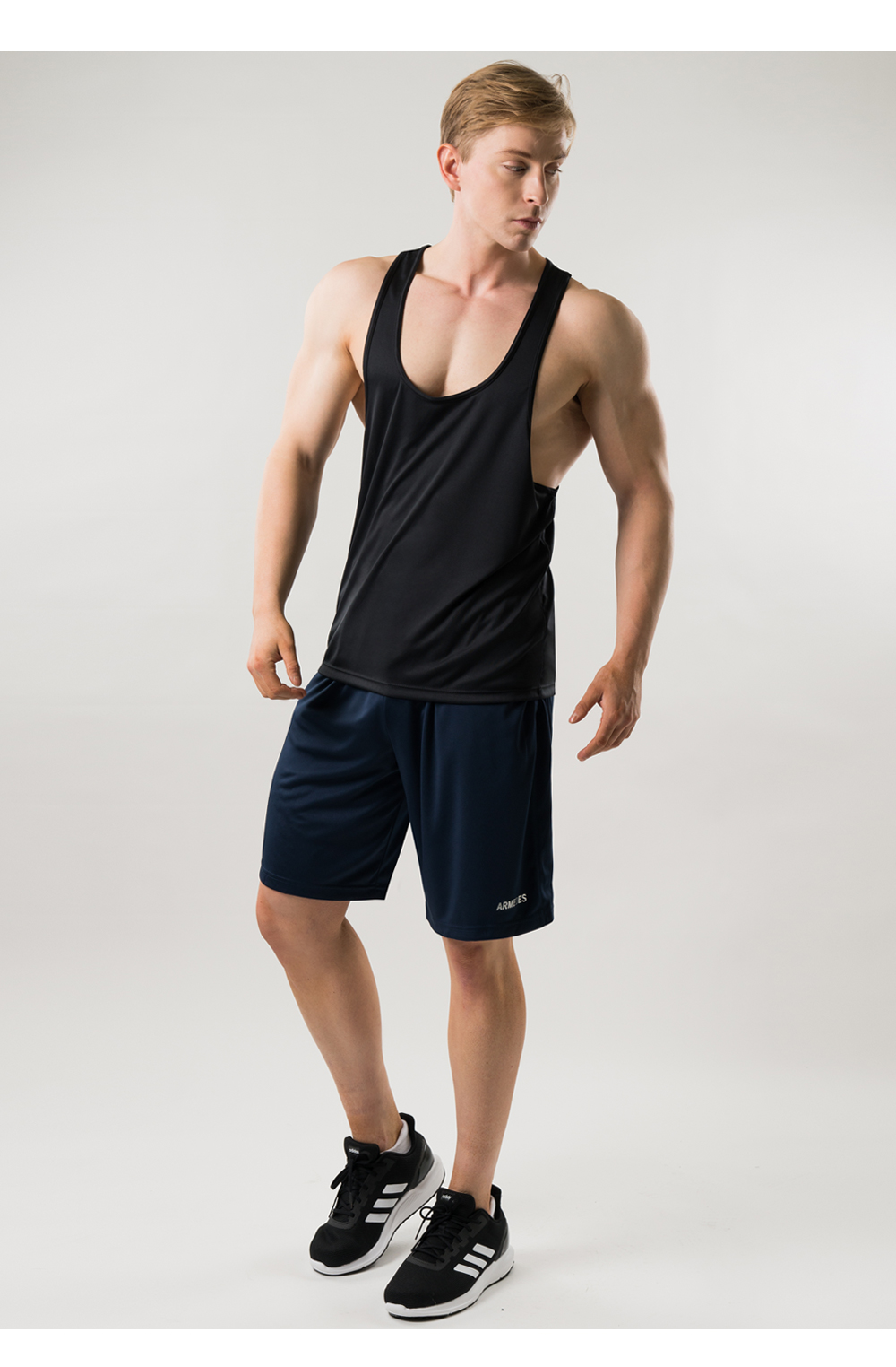 2枚セット ARMEDES アルメデス コンプレッション インナー 接触冷感 吸汗速乾 ルーズフィット タンクトップ メンズ M-2XL 全4 ...