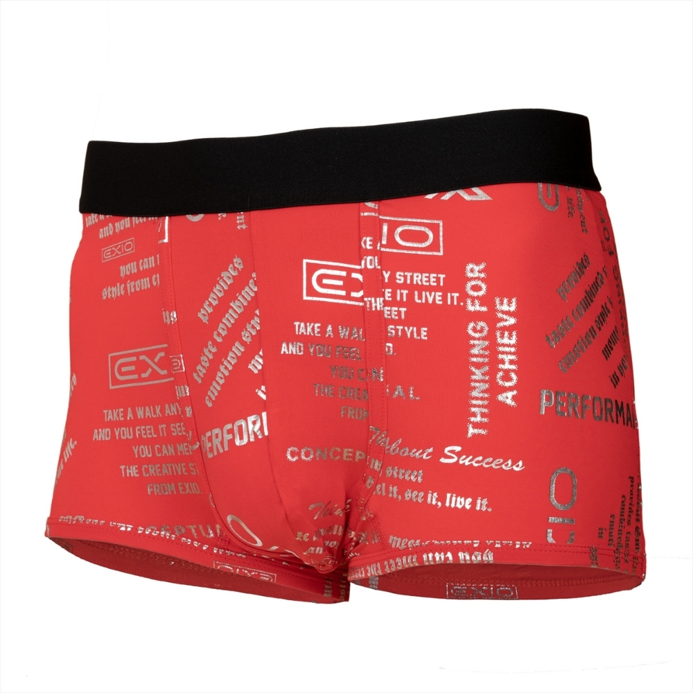 EXIO 単品2枚セット ネコポス 送料無料 エクシオ ボクサーパンツ メンズ 総柄 3色 インナー 柄 パンツ アンダーウェア 男性 下着 ...