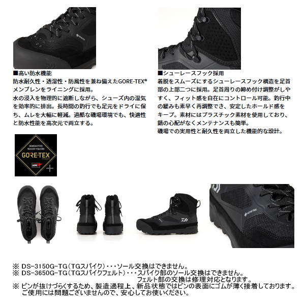 DAIWA（ダイワ） （25年10月新商品） TGロックショア ゴアテックス