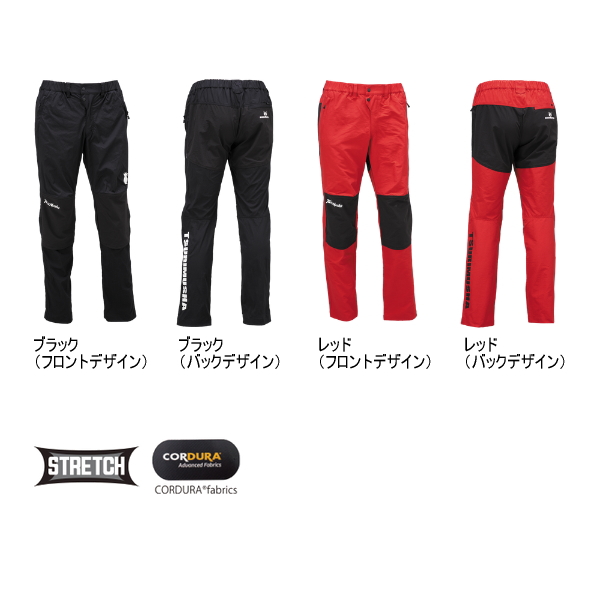 釣武者 コーデュラ ネオハイブリットパンツ ブラック Lサイズ : 釣具