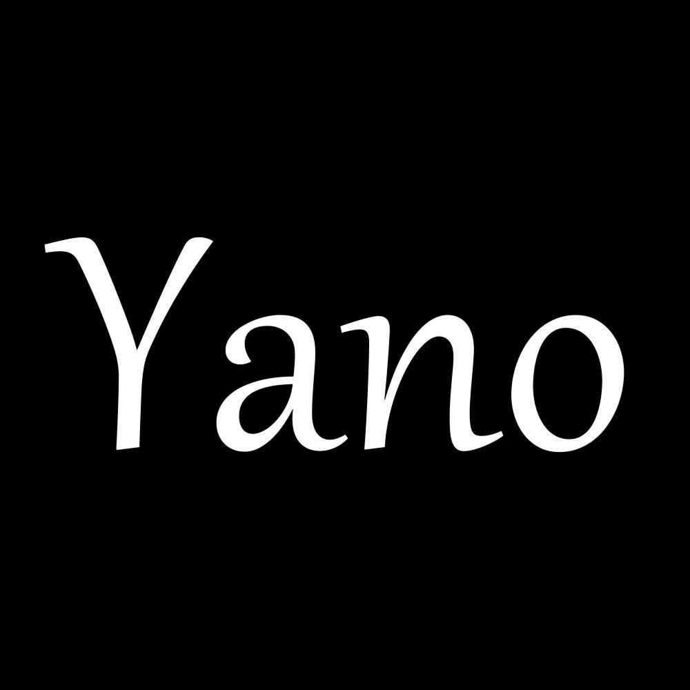カッティングステッカー Yano サイズ選択可 矢野 やの 苗字 名字 :1799:FUJI Works - 通販 - Yahoo!ショッピング