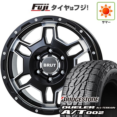 マッドテレーン 【新品】プラド/ハイラックス 夏タイヤ ホイール4本セット 265/70R17 ブリヂストン デューラー A/T002 OWL ...