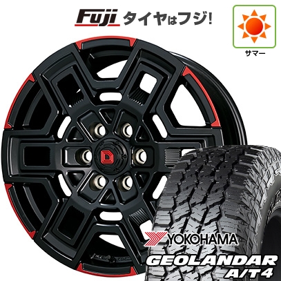 オールテレーン 【新品】ランクル300 夏タイヤ ホイール4本セット 265/65R18 ヨコハマ ジオランダー A/T4 G018 OWL ...