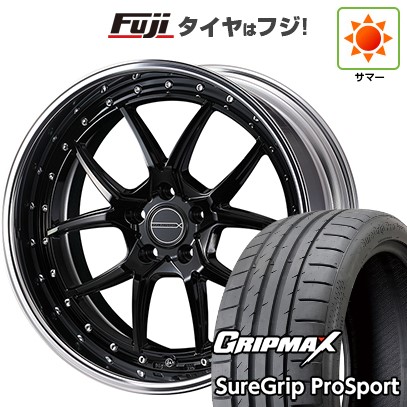 PIRELLI（ピレリ） 新品国産車用 5穴114.3車 夏タイヤ ホイール4本セット 215/40R18 GRIP MAX シュアグリップ ...