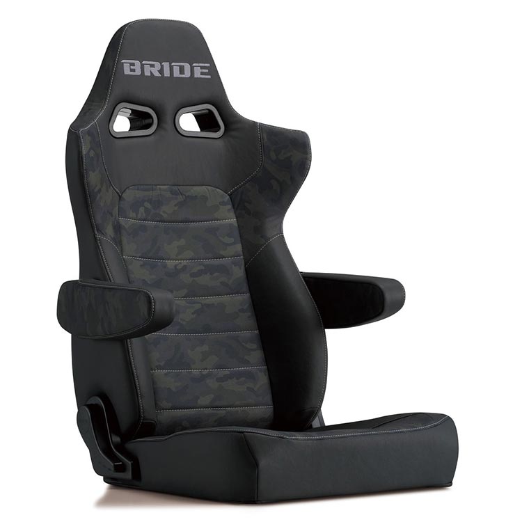 BRIDE ブリッド エルゴスターゴースト ERGOSTERGHOST ヒーター付き (12V専用) グリーンカモフラージュ リクライニングシート E67CM1 送料無料(一部地域除く ...