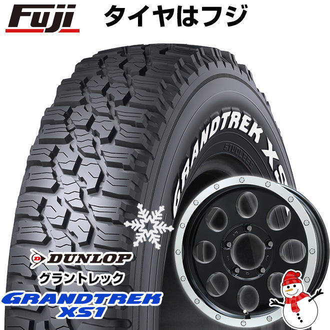 【新品】ジムニーシエラ スタッドレスタイヤ ホイール4本セット 215/70R16 ダンロップ グラントレック XS1 RWL レアマイスター LMG CS-8 16インチ : fuji ...